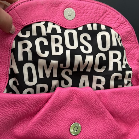 Marc By Marc Jacobs | Bags | Marc Jacobs Hot Pink Classic Q Natasha Bag ...